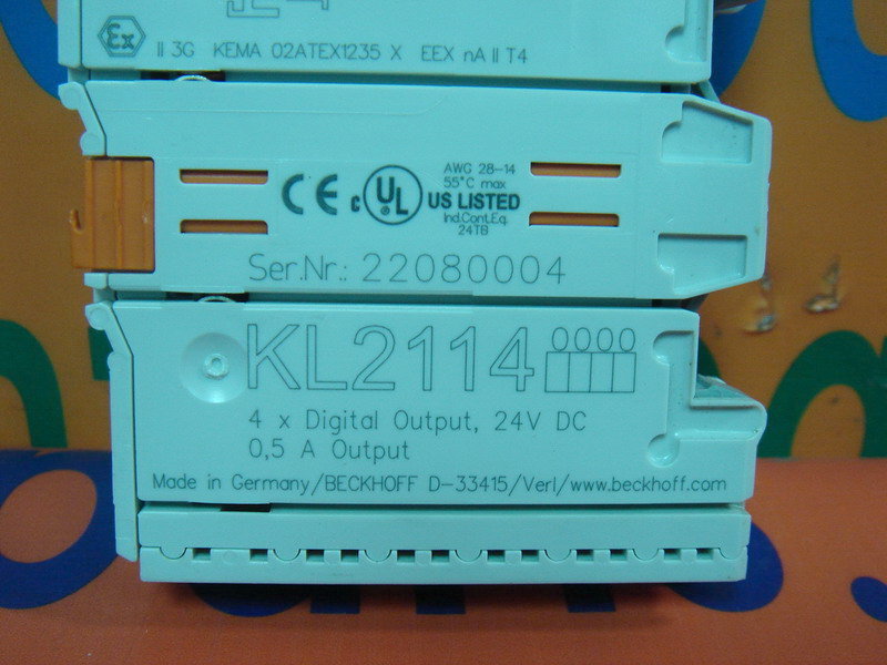 BECKHOFF KL2114 - 裕益科技自動化設備可程式編碼器PLC分散式控制系統DCS
